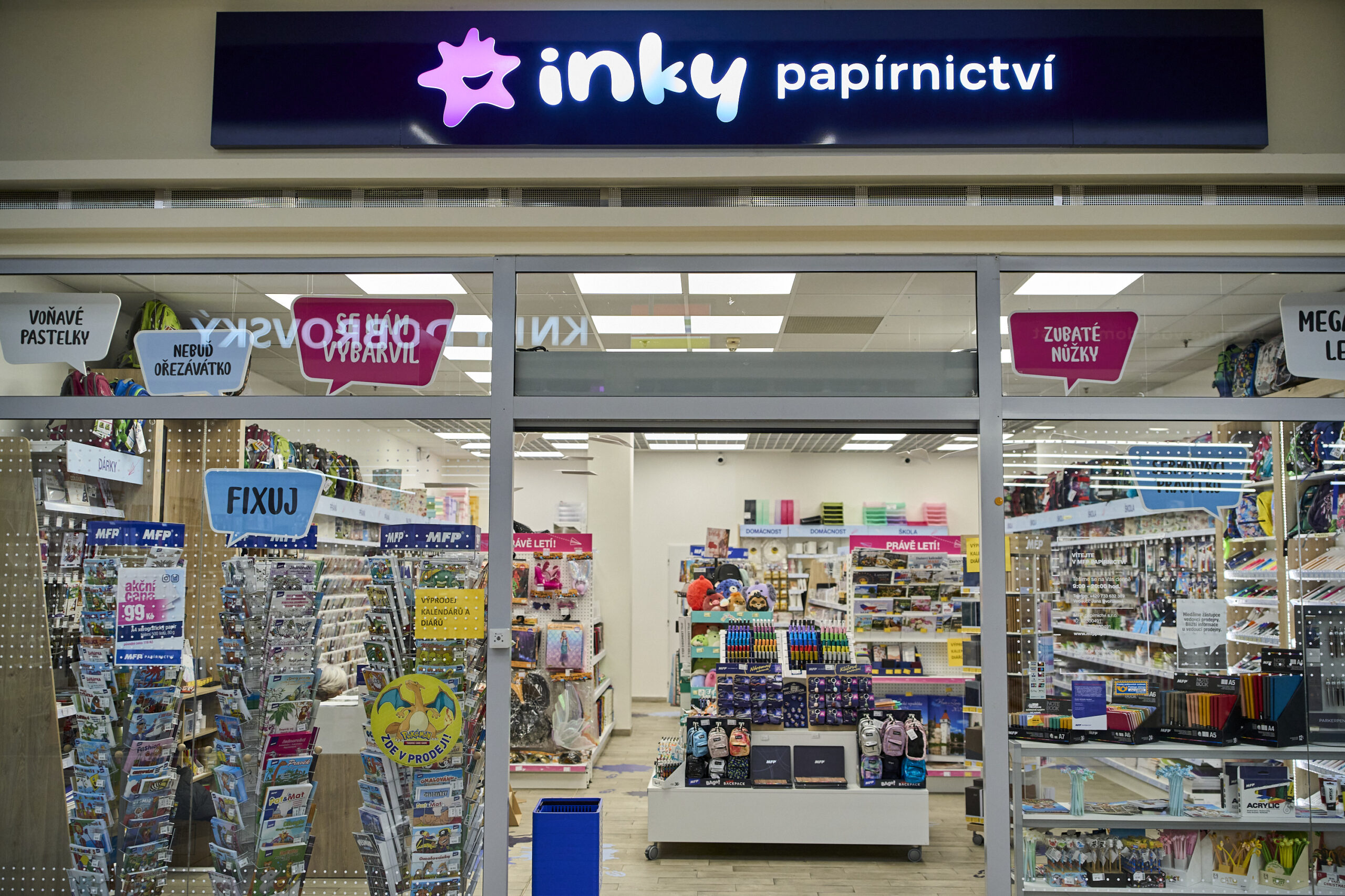 Inky papírnictví - OC HANÁ